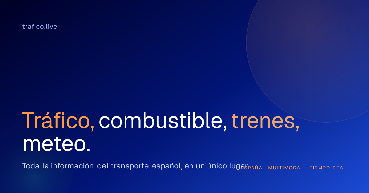 Atascos y Retenciones en España Hoy 2026 | trafico.live